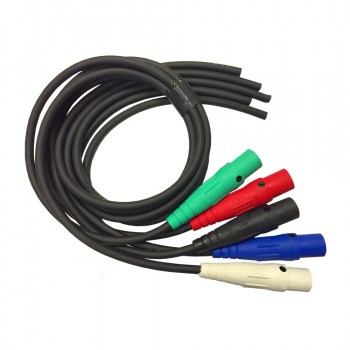 5 Wire 100A Camlock Pigtail Set | JP Lilley AV